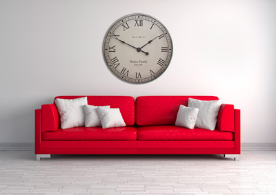 Personalized Wall Clocks | Wooster Clock Company
